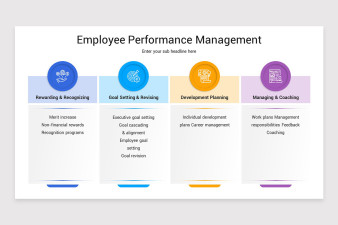 Employee Performance Management Keynote Template | Nulivo Market