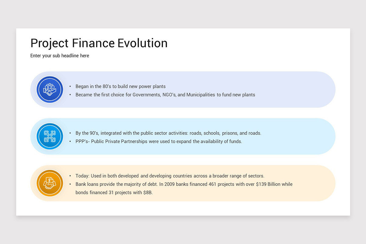 Project Finance PowerPoint Template | Nulivo Market