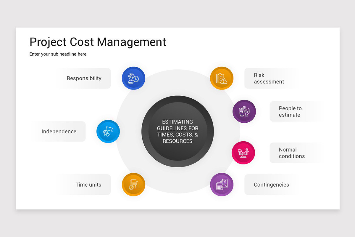 Project Cost Management PowerPoint Template | Nulivo Market