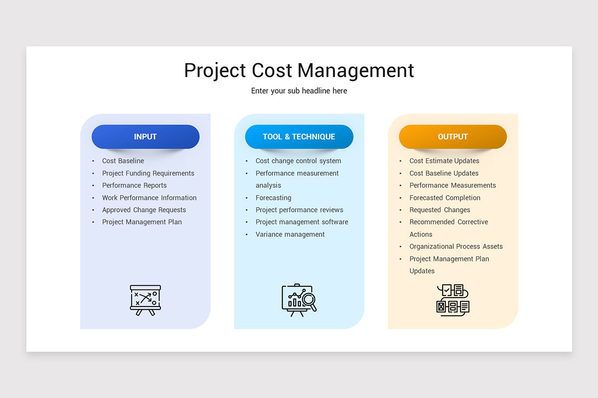 Project Cost Management PowerPoint Template | Nulivo Market