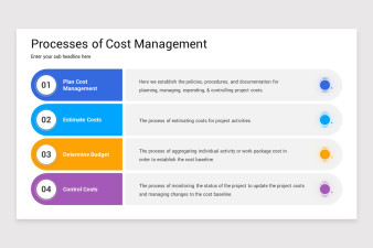 Project Cost Management PowerPoint Template | Nulivo Market