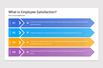Employee Satisfaction Google Slides Template | Nulivo Market