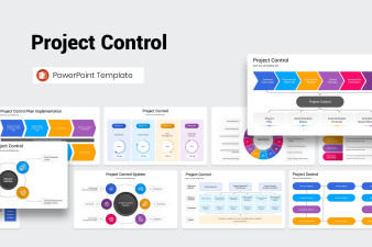 Project Control PowerPoint Template | Nulivo Market