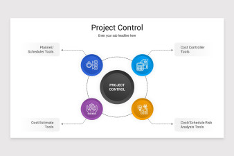 Project Control PowerPoint Template | Nulivo Market