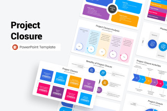 Project Closure PowerPoint Template | Nulivo Market