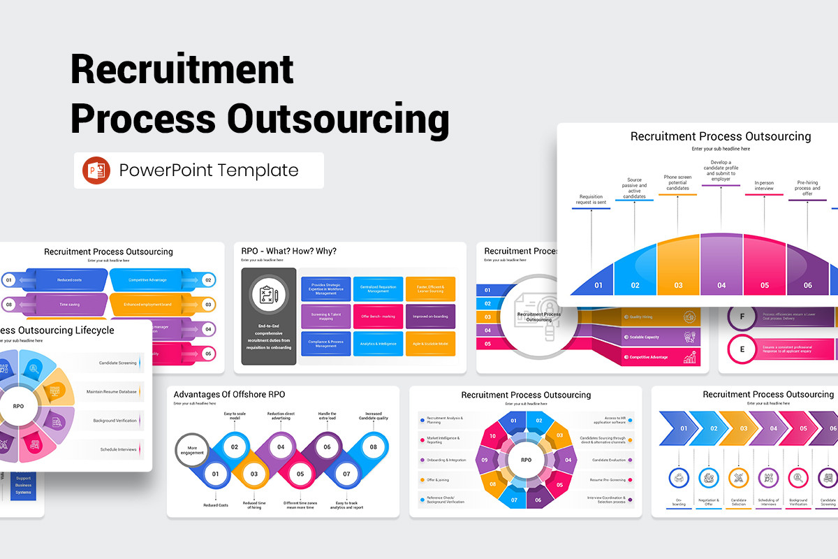 Recruitment Process Outsourcing PowerPoint Template | Nulivo Market
