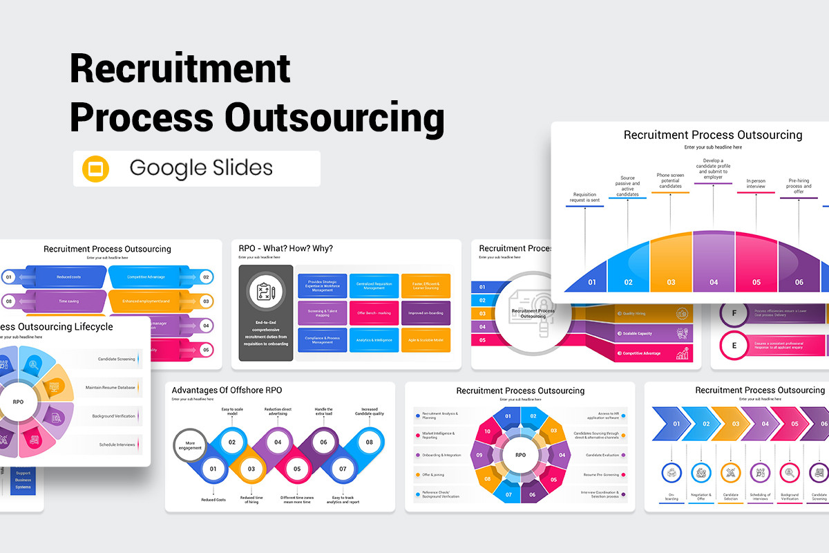 Recruitment Process Outsourcing Google Slides Template | Nulivo Market