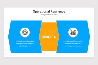 Operational Resilience PowerPoint Template | Nulivo Market