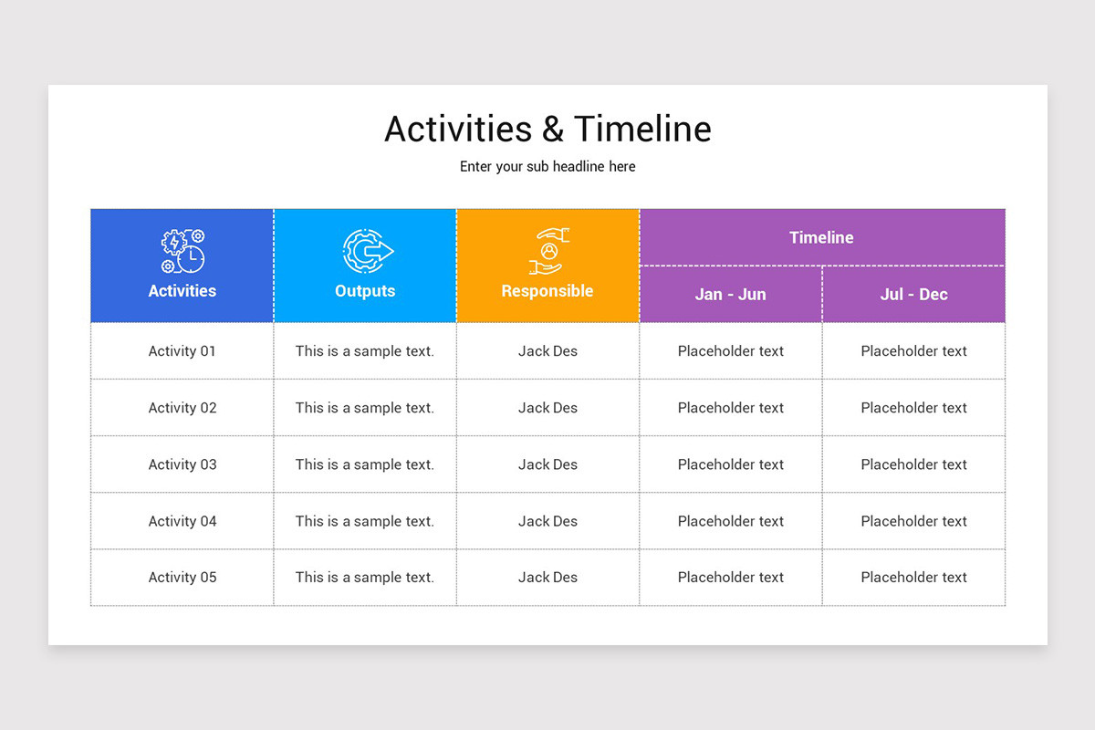 Team Operational Plan PowerPoint Template | Nulivo Market