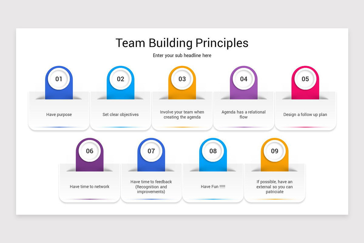 Team Building Google Slides Template | Nulivo Market