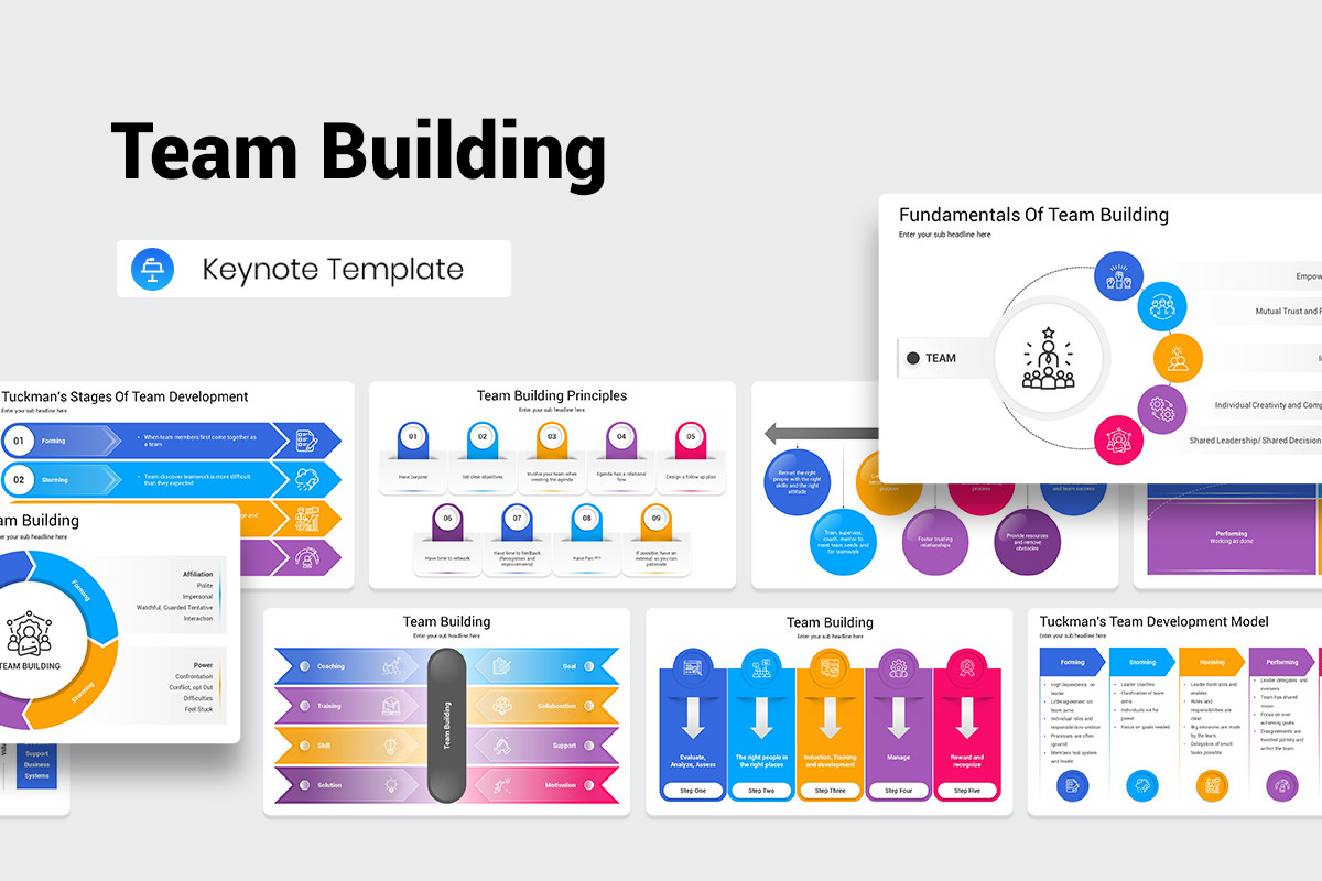 Team Building Keynote Template | Nulivo Market