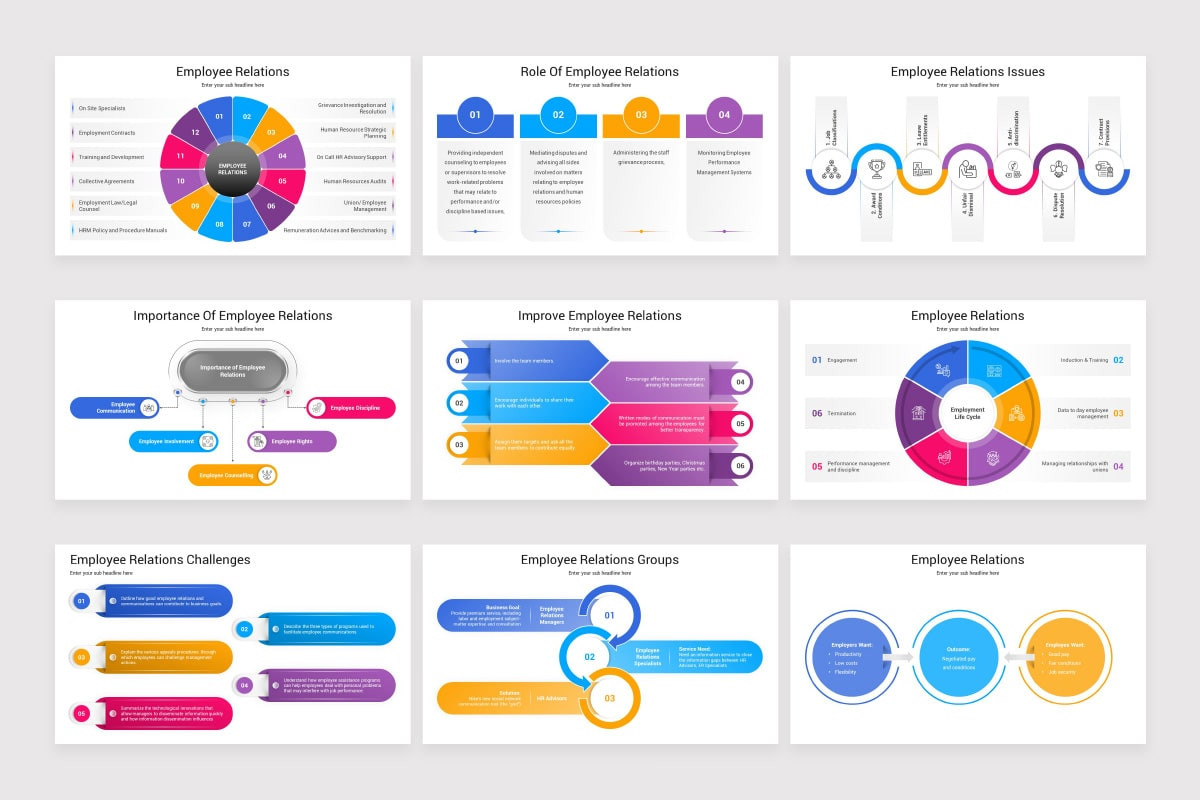 Employee Management Toolbox Keynote Template | Nulivo Market