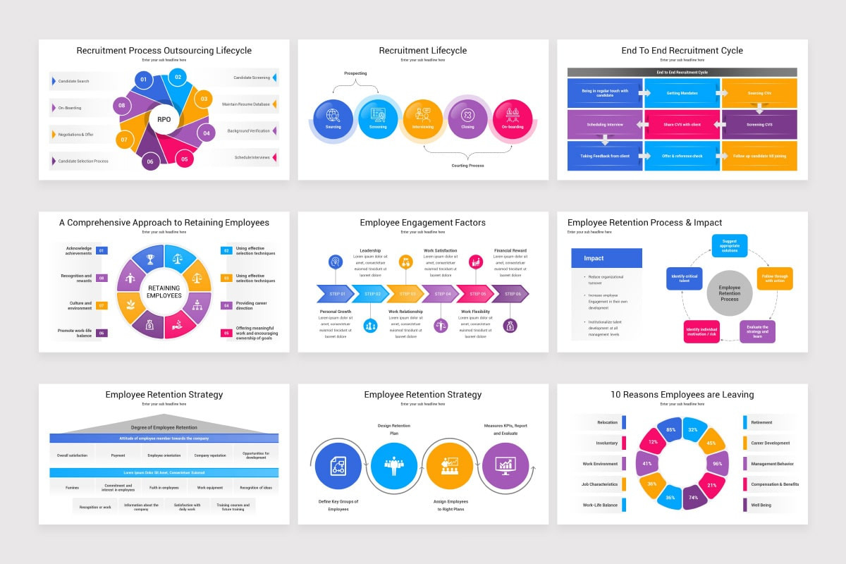 Employee Management Toolbox Keynote Template | Nulivo Market