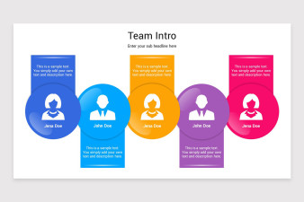 Team Introduction PowerPoint Template | Nulivo Market