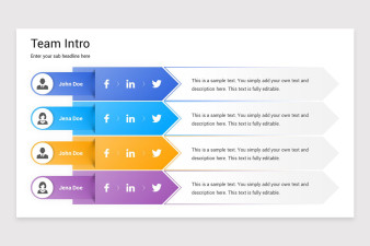 Team Introduction PowerPoint Template | Nulivo Market