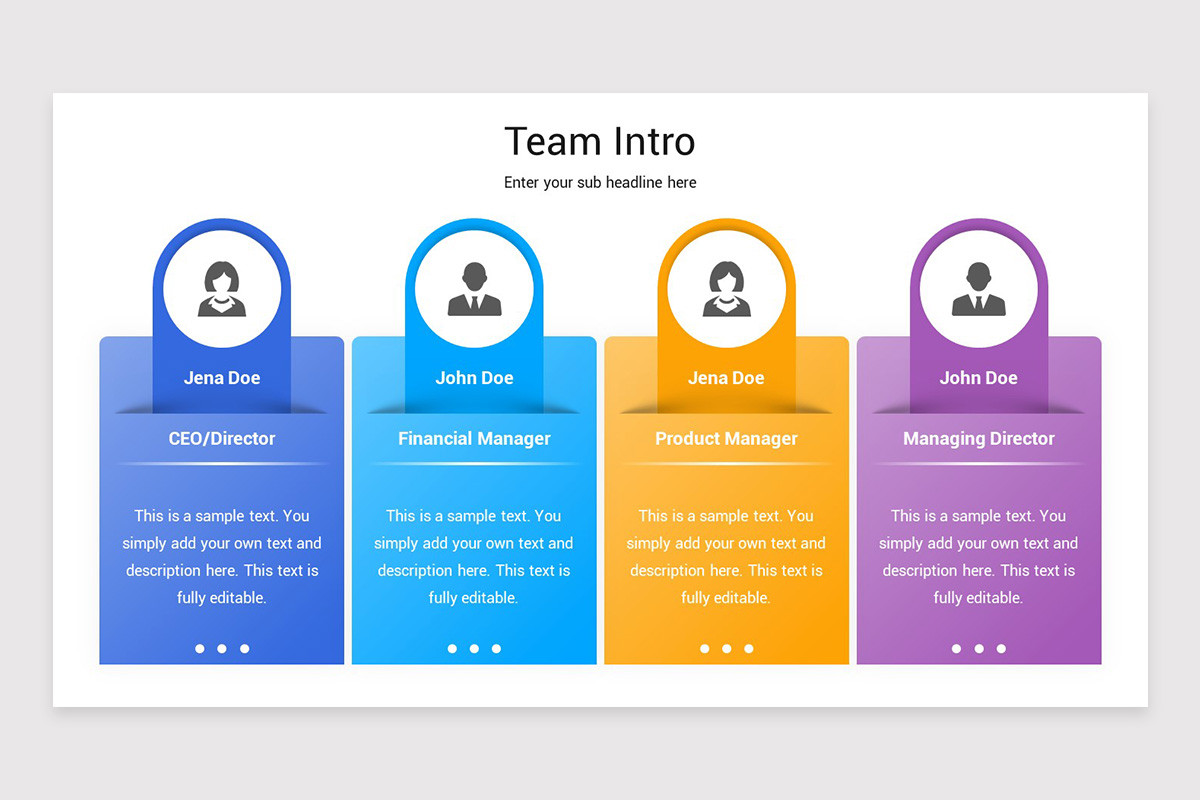 Team Introduction Google Slides Template | Nulivo Market
