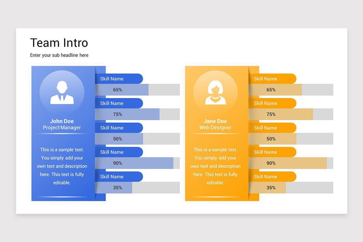 Team Introduction Google Slides Template | Nulivo Market