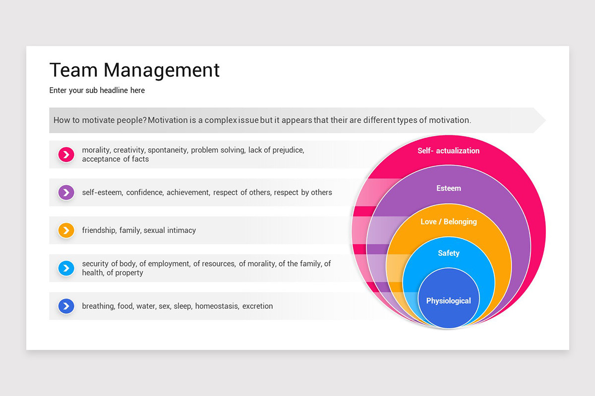 Team Management Keynote Template | Nulivo Market