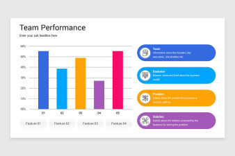 Team Performance PowerPoint Template | Nulivo Market