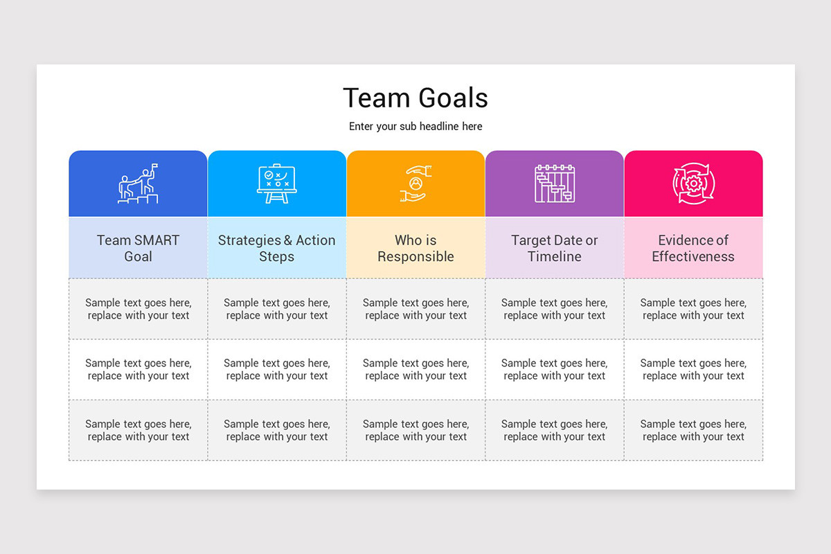 Team Strategy PowerPoint Template | Nulivo Market