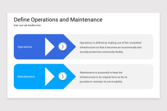 Operations and Maintenance Google Slides Template | Nulivo Market