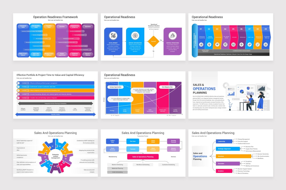 Operations Management Toolbox PowerPoint Template | Nulivo Market