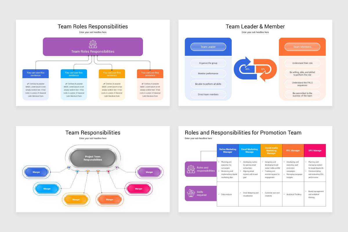 Team Management Toolbox PowerPoint Template | Nulivo Market
