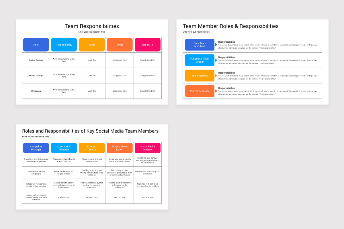 Team Management Toolbox PowerPoint Template | Nulivo Market