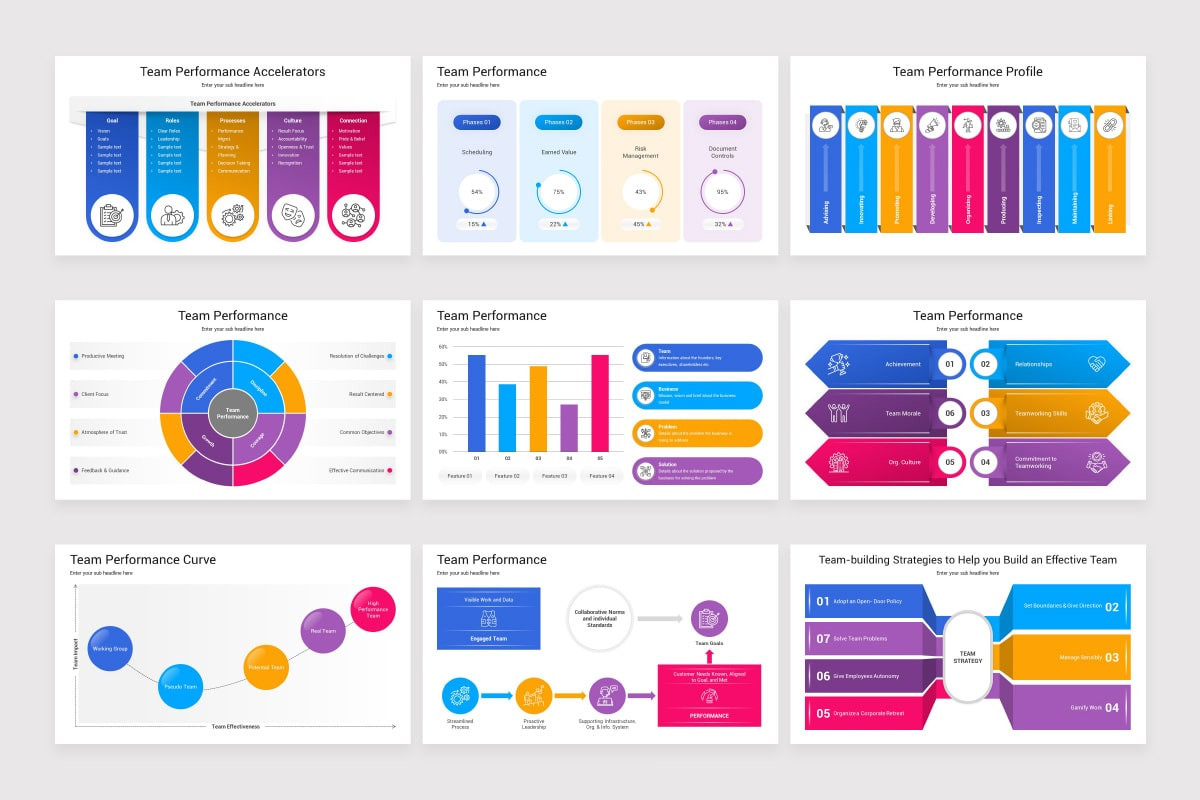 Team Management Toolbox PowerPoint Template | Nulivo Market