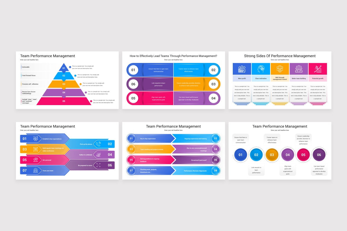 Team Management Toolbox PowerPoint Template | Nulivo Market