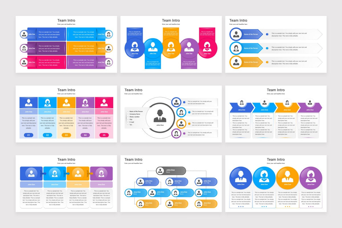 Team Management Toolbox Google Slides Template | Nulivo Market