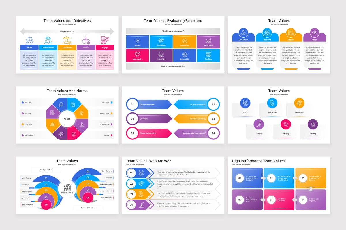 Team Management Toolbox Google Slides Template | Nulivo Market