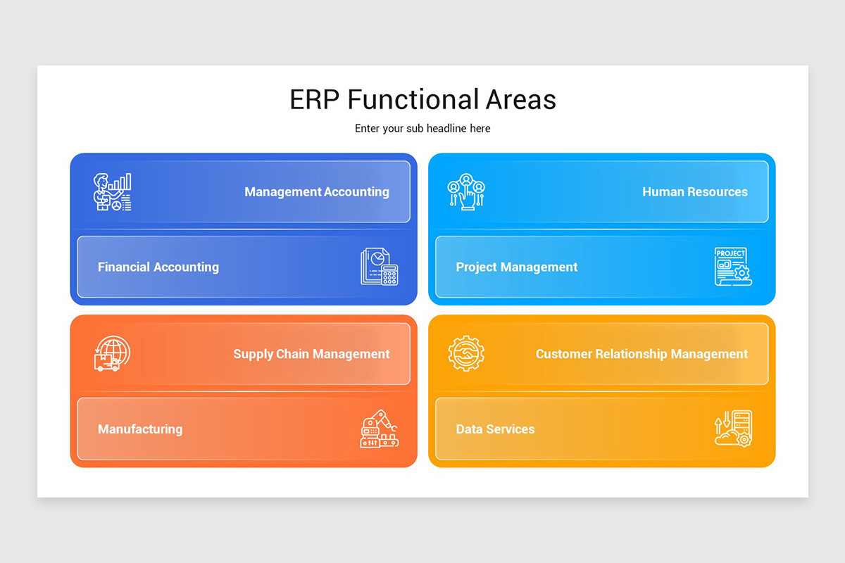 Enterprise Resource Planning Keynote Template | Nulivo Market