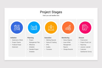Project Stages PowerPoint Template | Nulivo Market