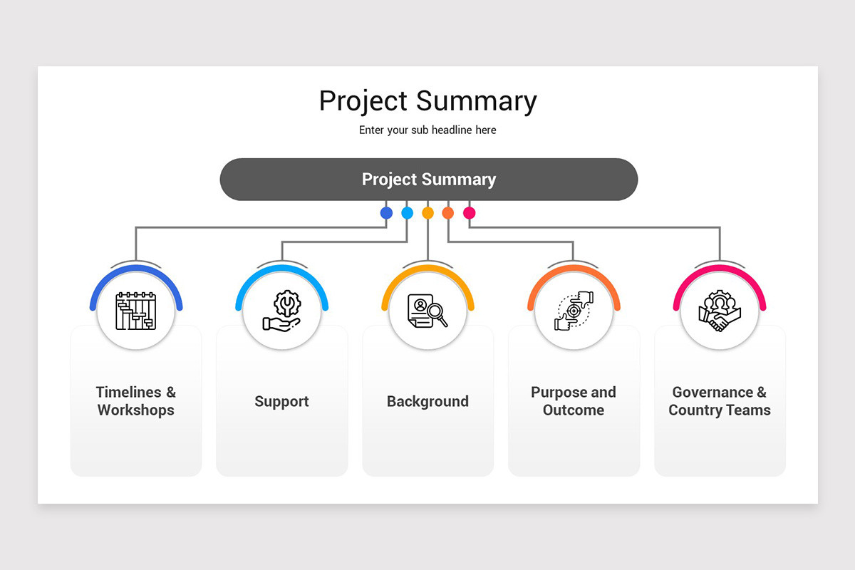 Project Summary Keynote Template | Nulivo Market