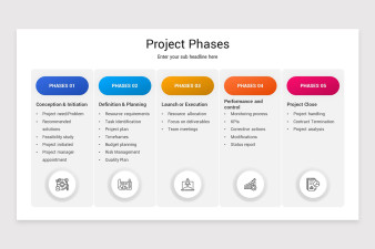 Project Phases PowerPoint Template | Nulivo Market