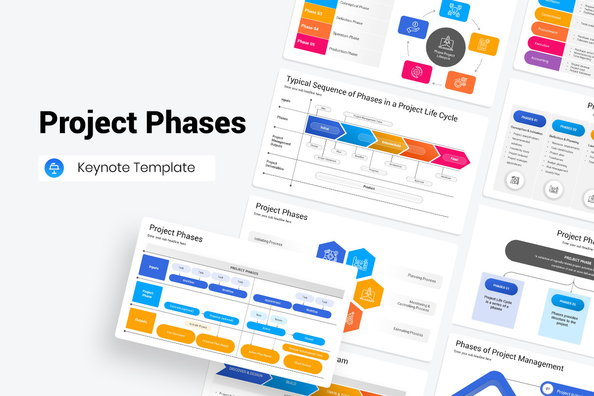 Project Phases Keynote Template | Nulivo Market