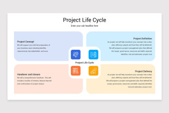 Project Life Cycle Google Slides Template | Nulivo Market