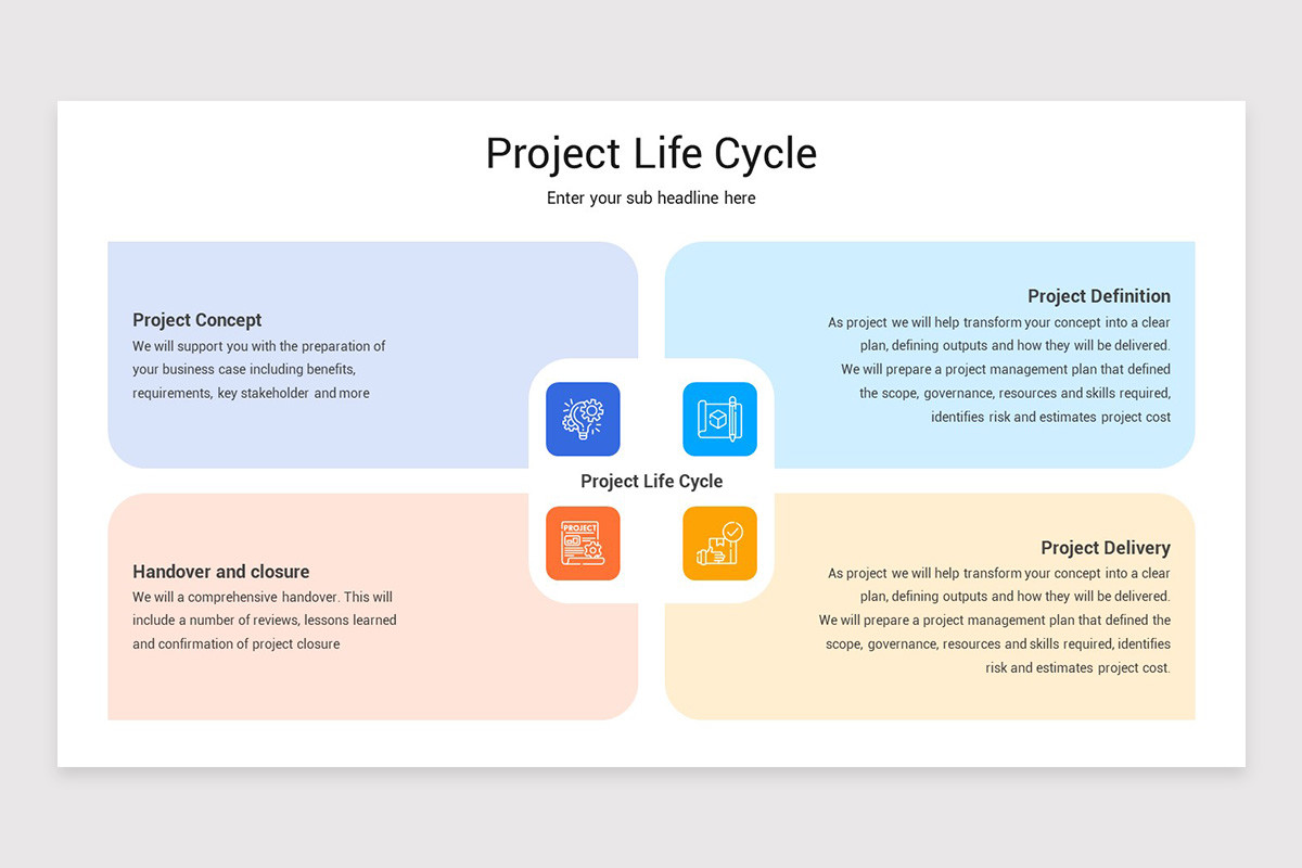 Project Life Cycle Keynote Template Nulivo Market