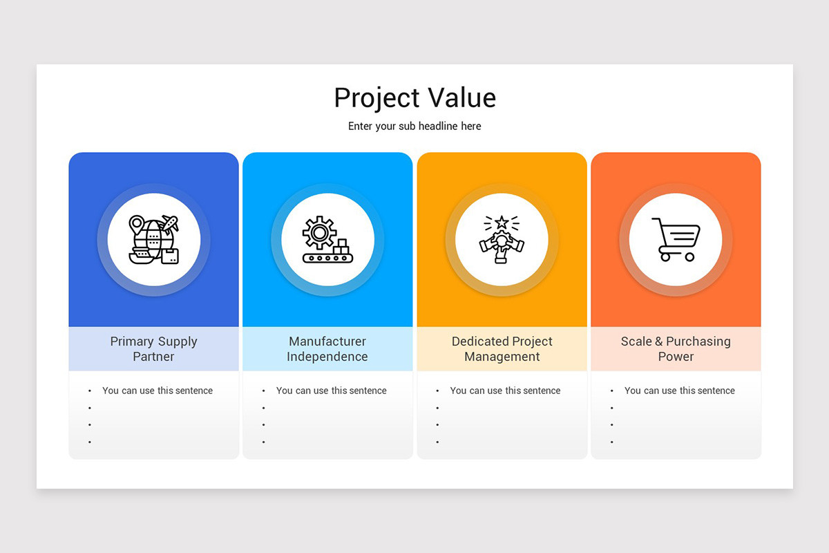 Project Value Google Slides Template | Nulivo Market