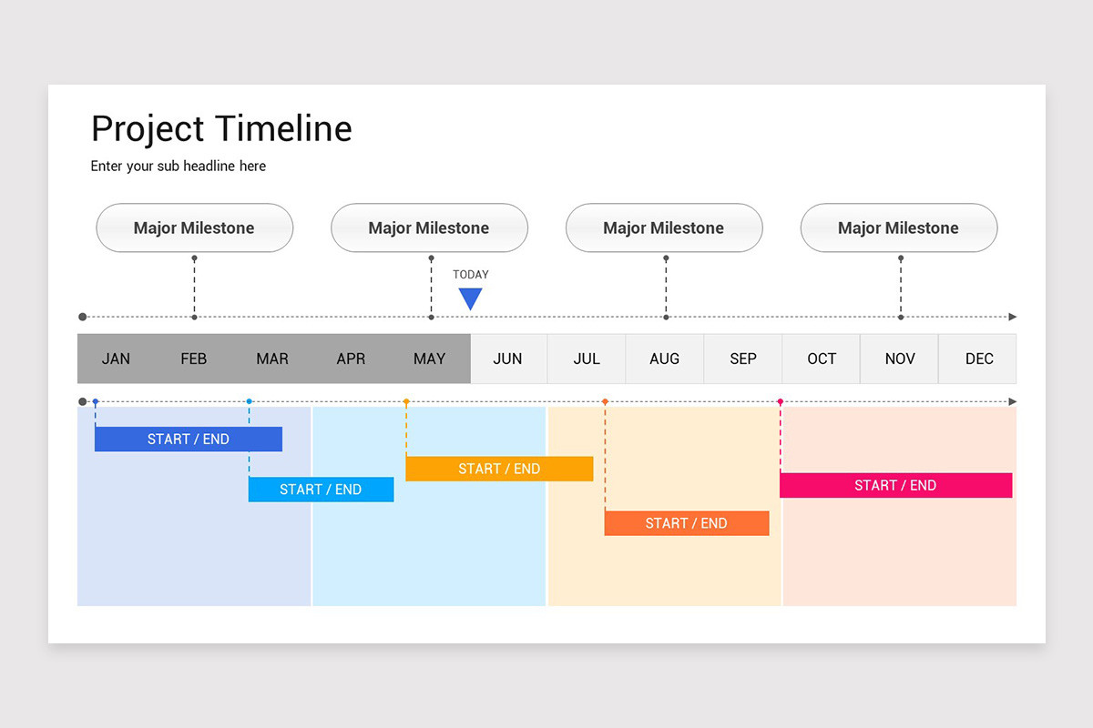 Project Timeline Google Slides Template | Nulivo Market