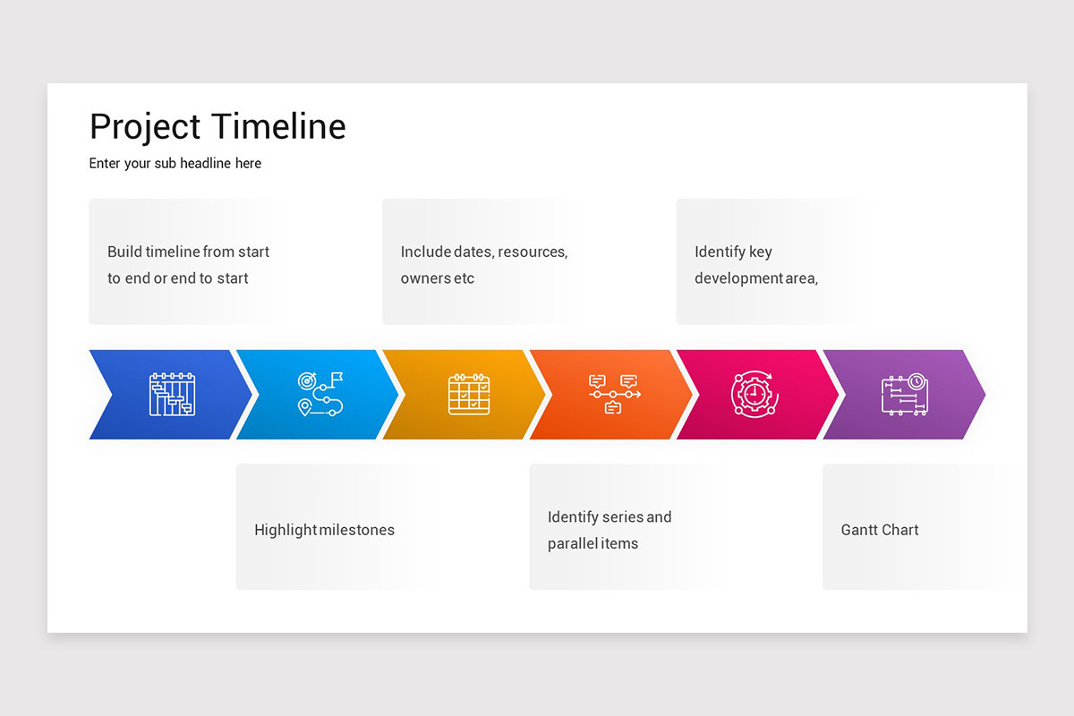 Project Timeline Keynote Template | Nulivo Market
