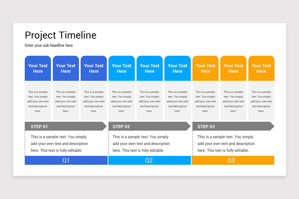 Project Timeline Keynote Template | Nulivo Market