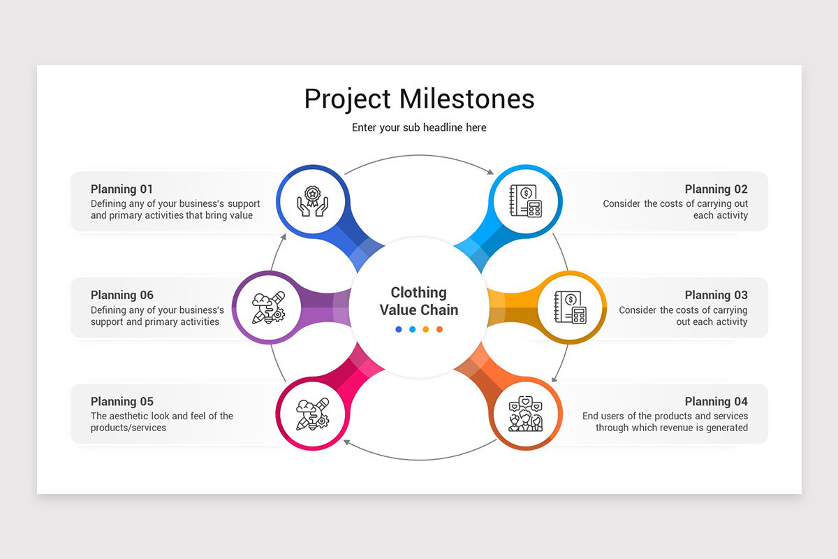 Project Milestones Google Slides Presentation Template | Nulivo Market