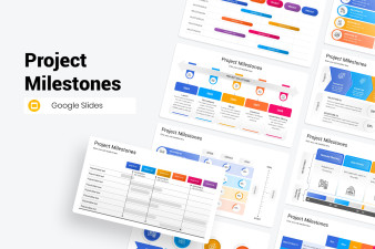 Project Milestones Google Slides Presentation Template | Nulivo Market