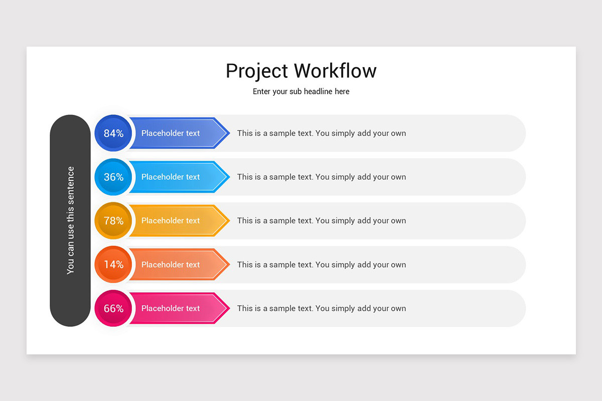 Project Workflow Google Slides Template | Nulivo Market