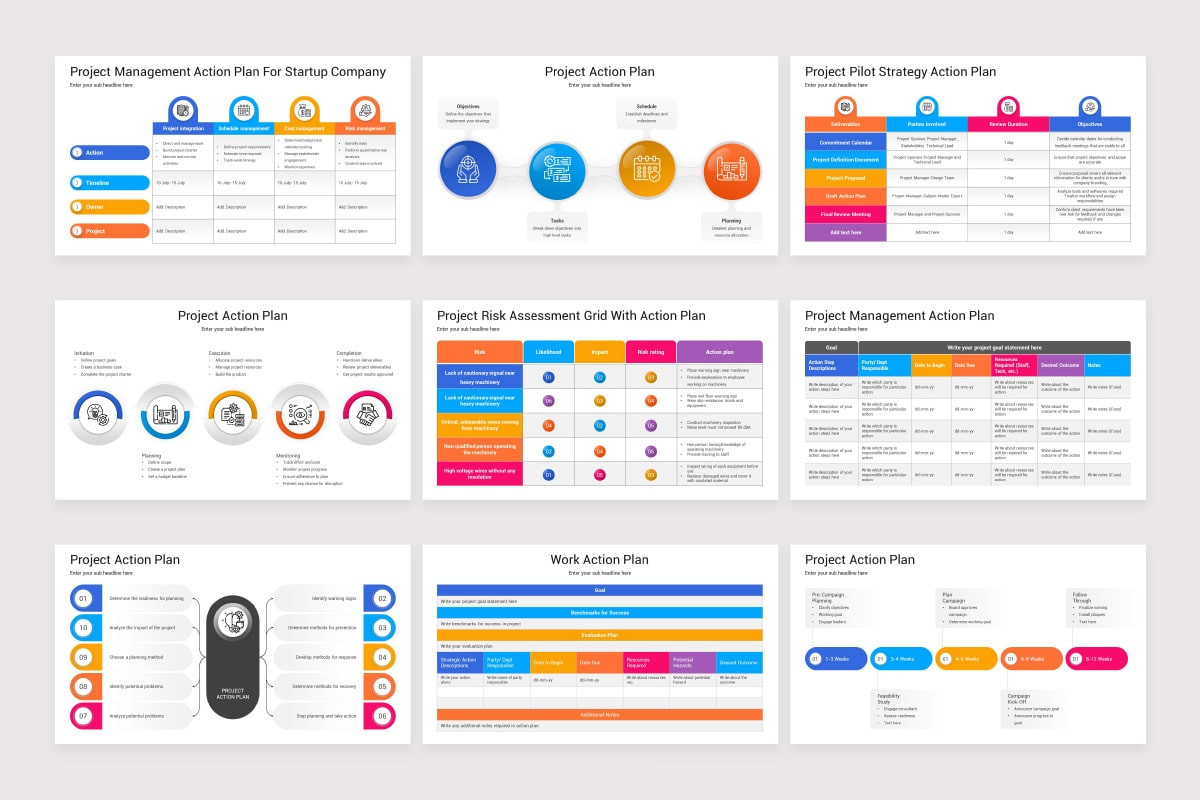 Project Management Models PowerPoint Template | Nulivo Market