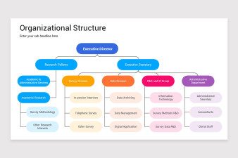 Organizational Structure PowerPoint Template | Nulivo Market