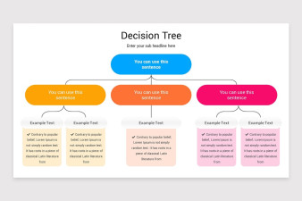 Decision Tree Keynote Presentation Template | Nulivo Market