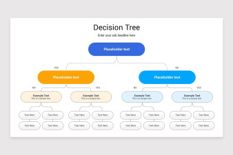 Decision Tree Keynote Presentation Template | Nulivo Market